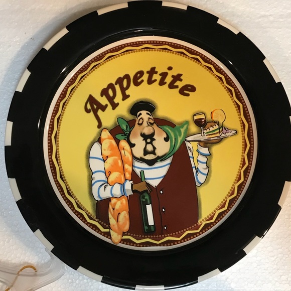 Kitchen | Ceramic Chef Plate 11 Home Kitchen Accent | Poshmark